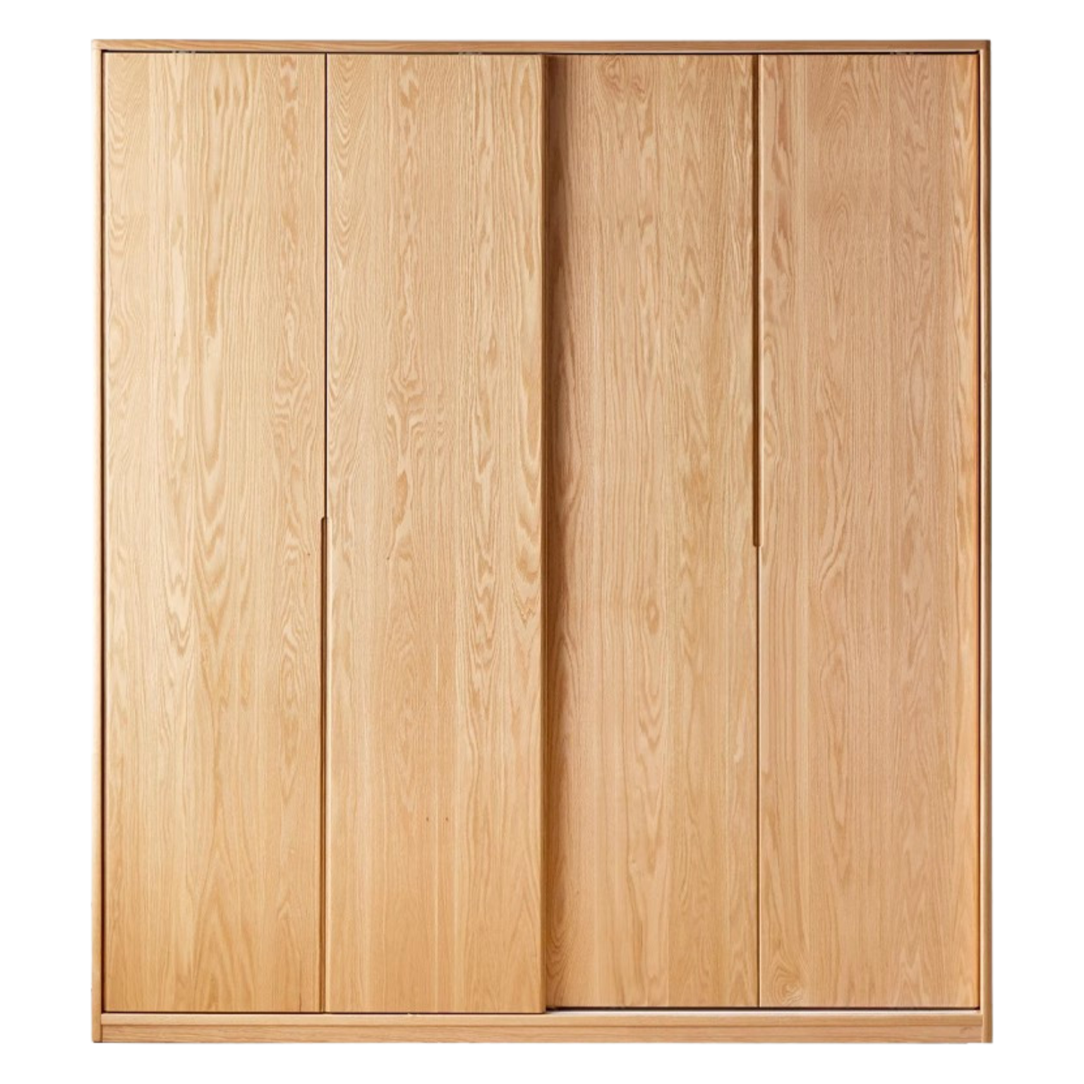 Oak solid wood Wardrobe sliding door