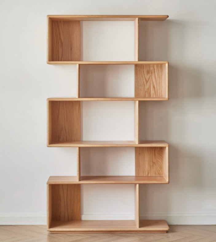 Oak solid wood Decorative storage partition