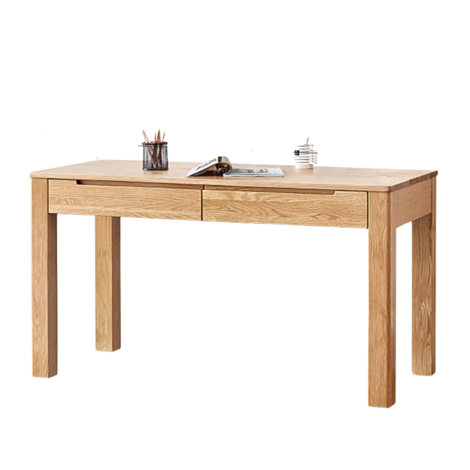 Oak, Beech solid wood Office desk