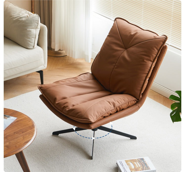 360° Organic Leather Recliner)