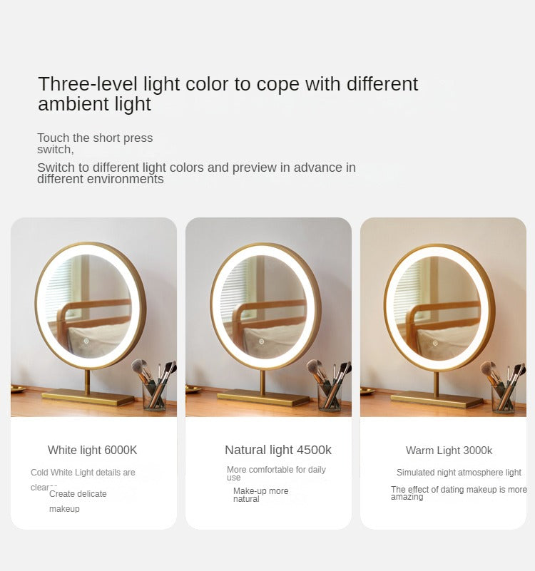 Oak solid wood Dressing table L-shaped corner: