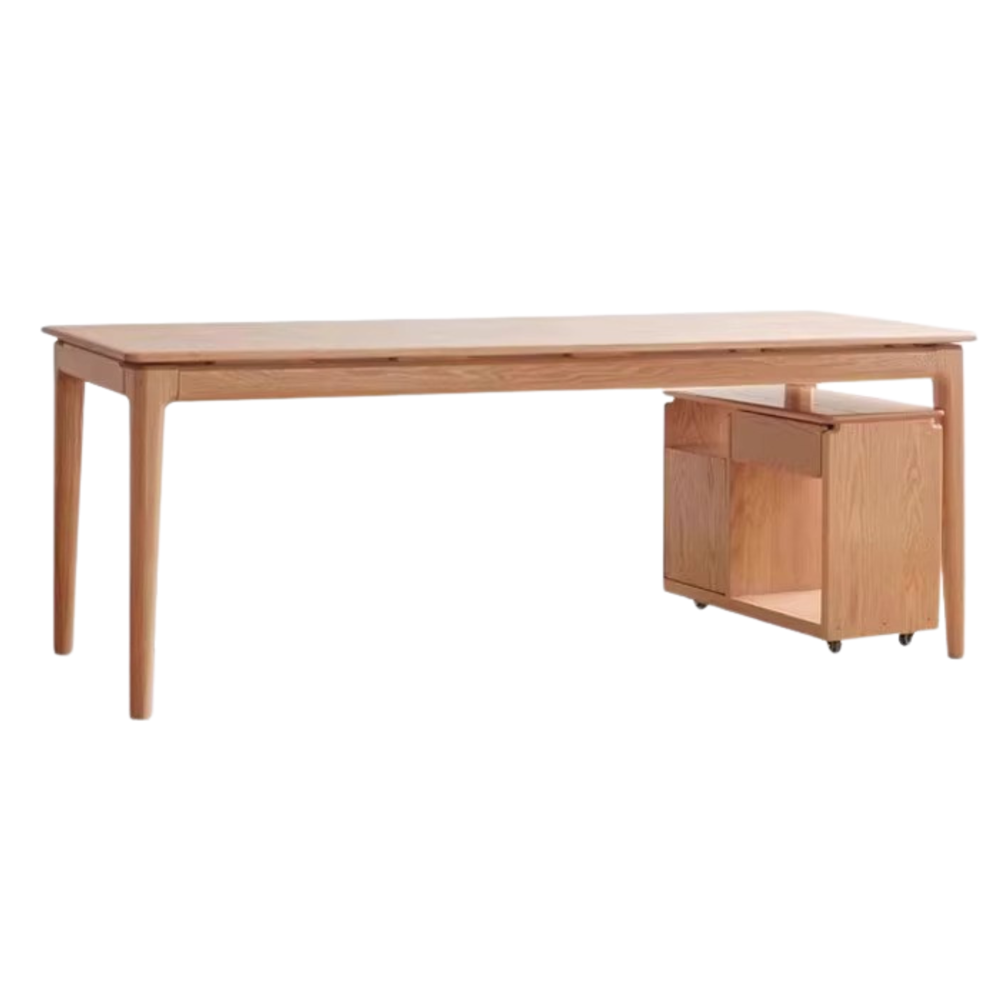 Oak solid wood Long office desk)