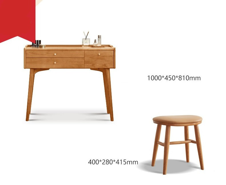 Black Walnut , Ash solid wood Dressing table: