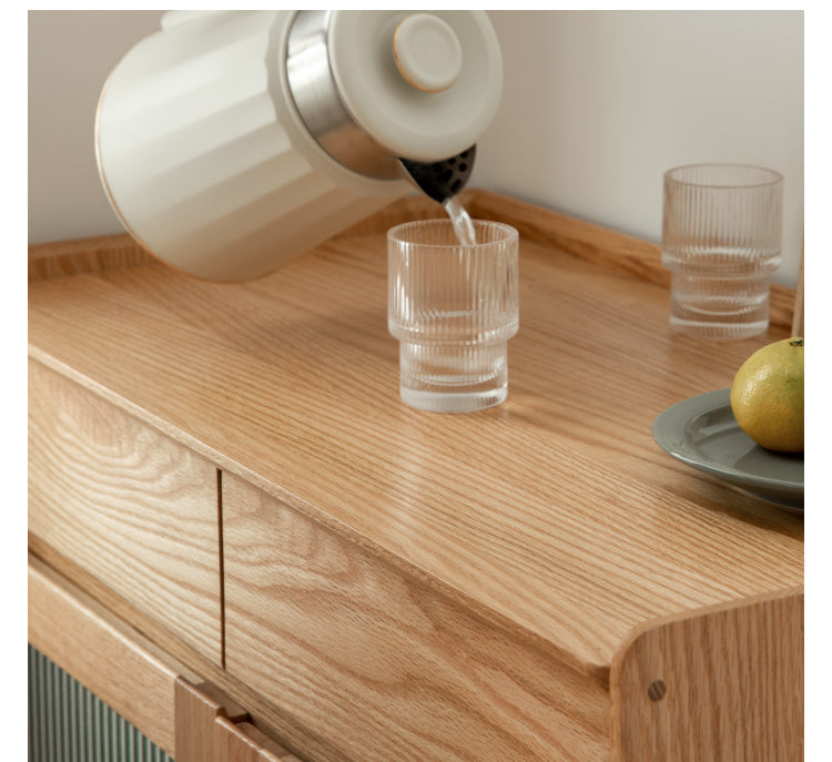 Oak solid wood Side Cabinets