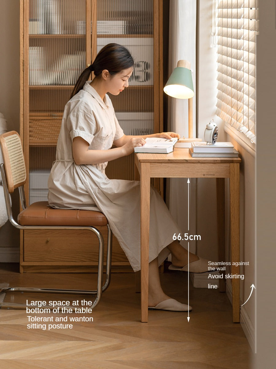Oak Solid wood desk. simple table