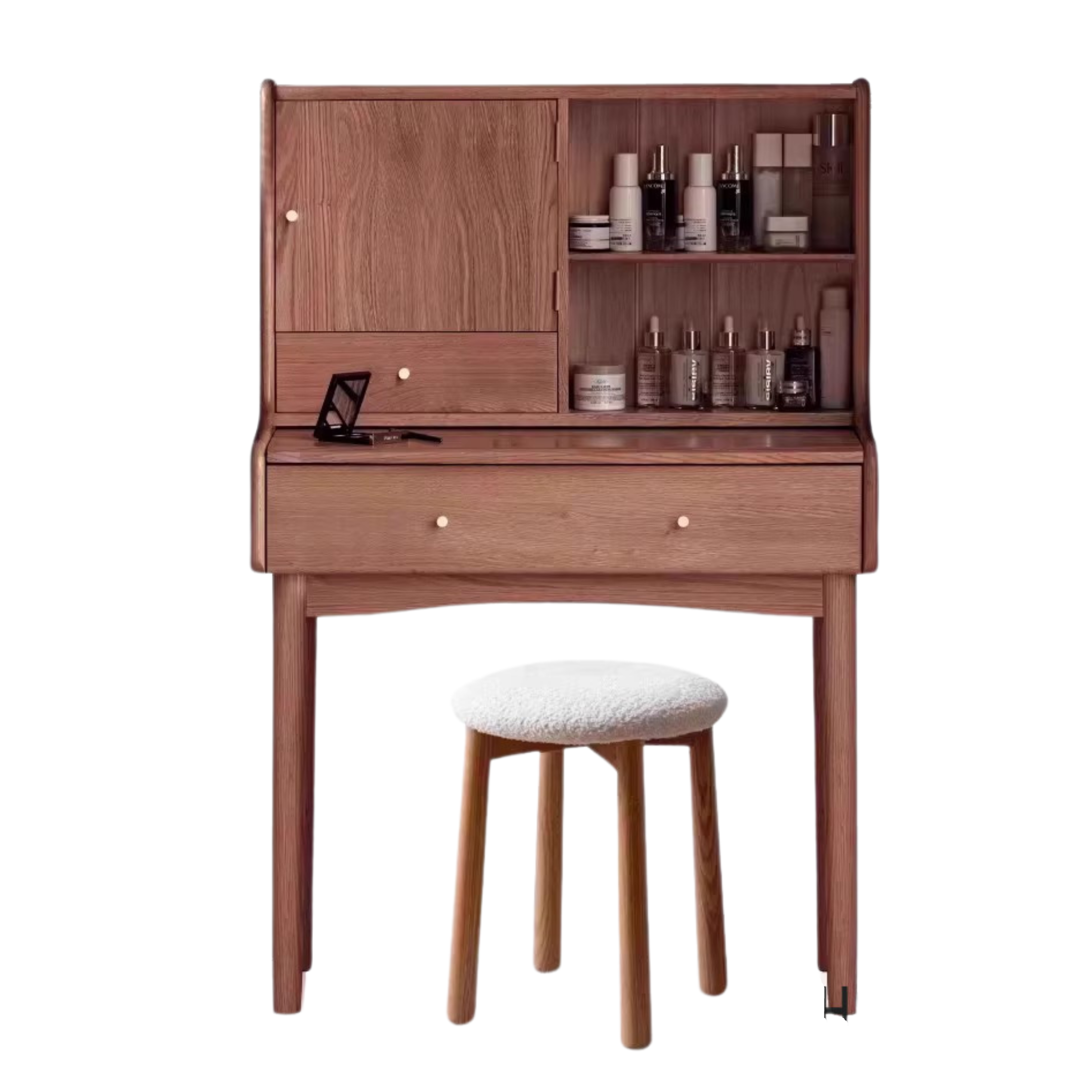 Oak solid wood Dressing table, makeup table: