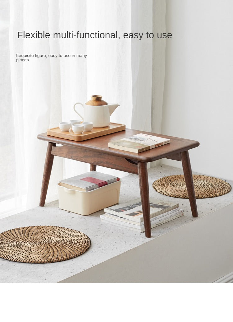 Oak Solid wood bay window table