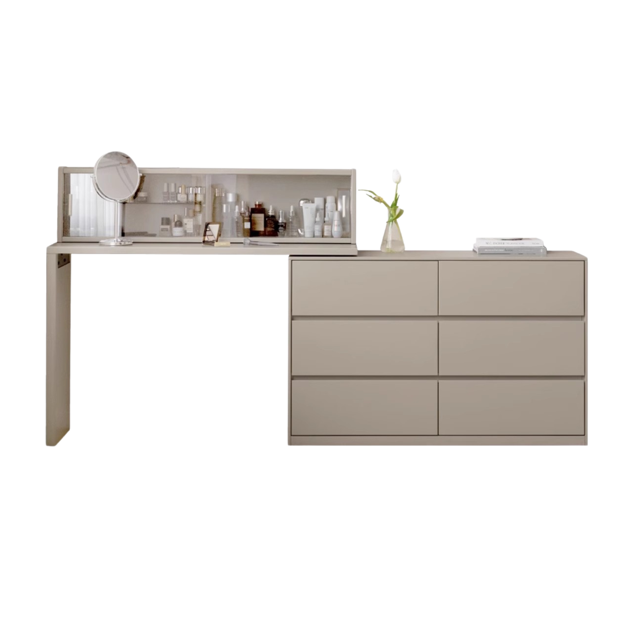 Poplar solid wood Dressing table: