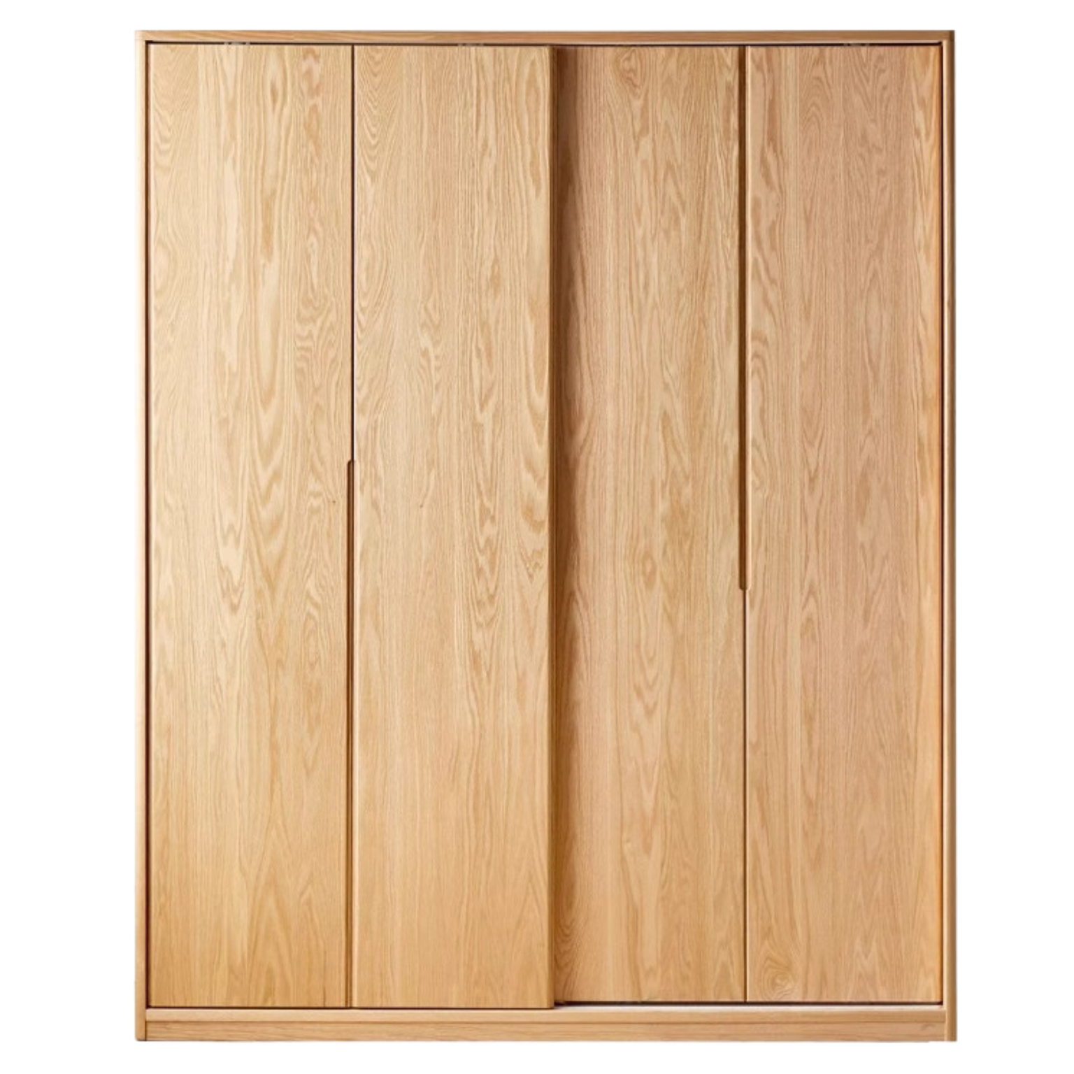 Oak solid wood Wardrobe sliding door
