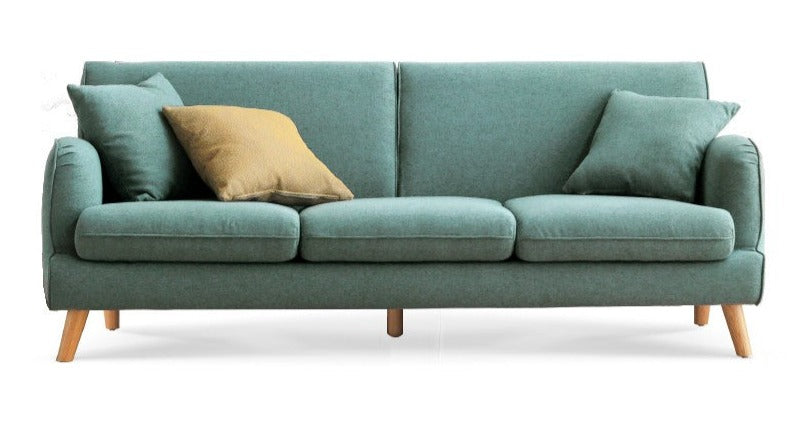 Simple modern fabric sofa)