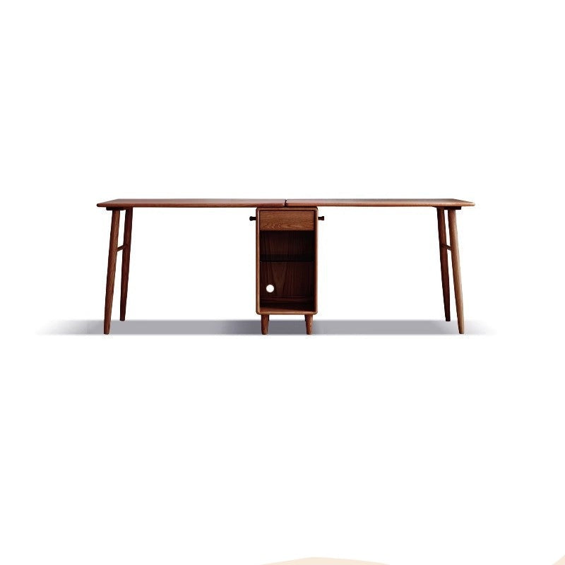 Oak solid wood Double Office desk )