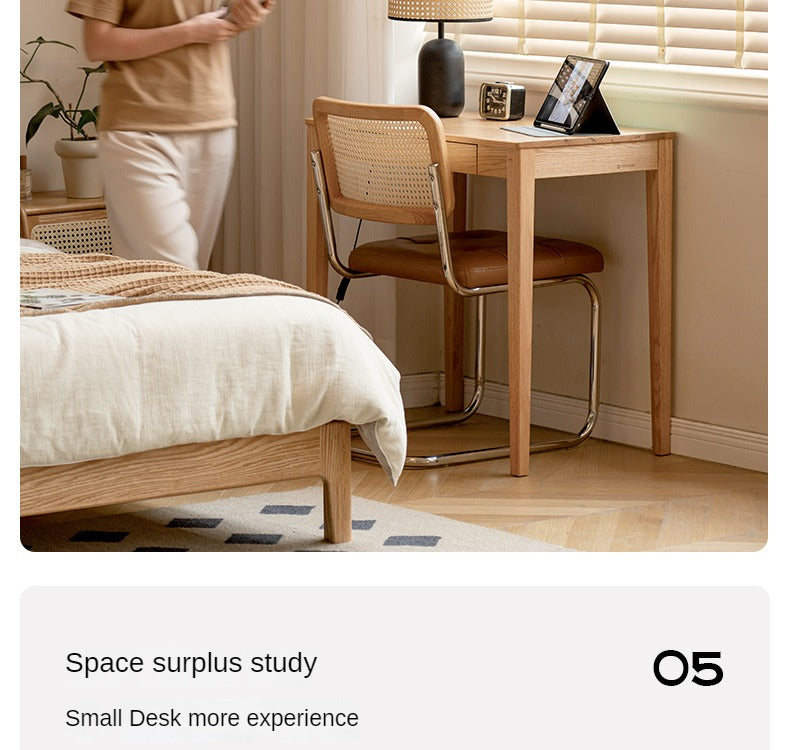 Oak solid wood Small desk