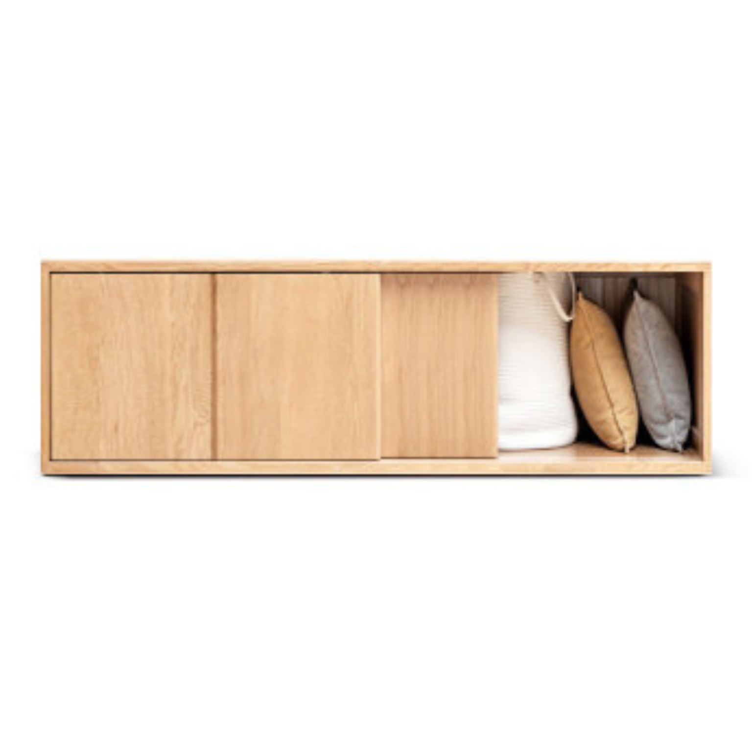 Oak solid wood Wardrobe sliding door