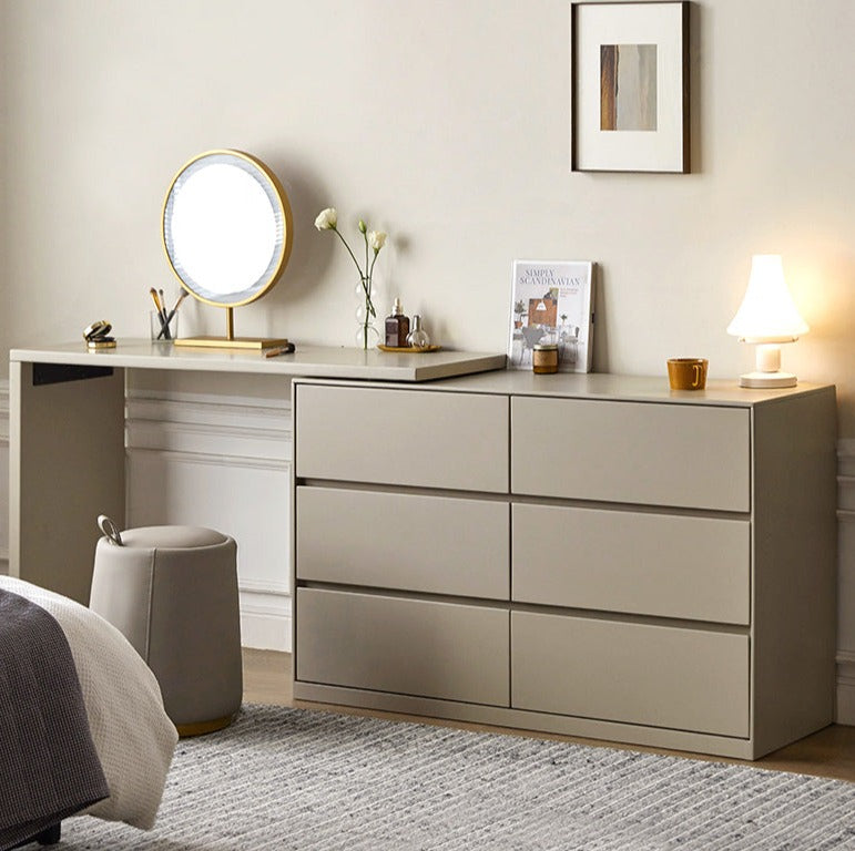 Poplar solid wood Dressing table: