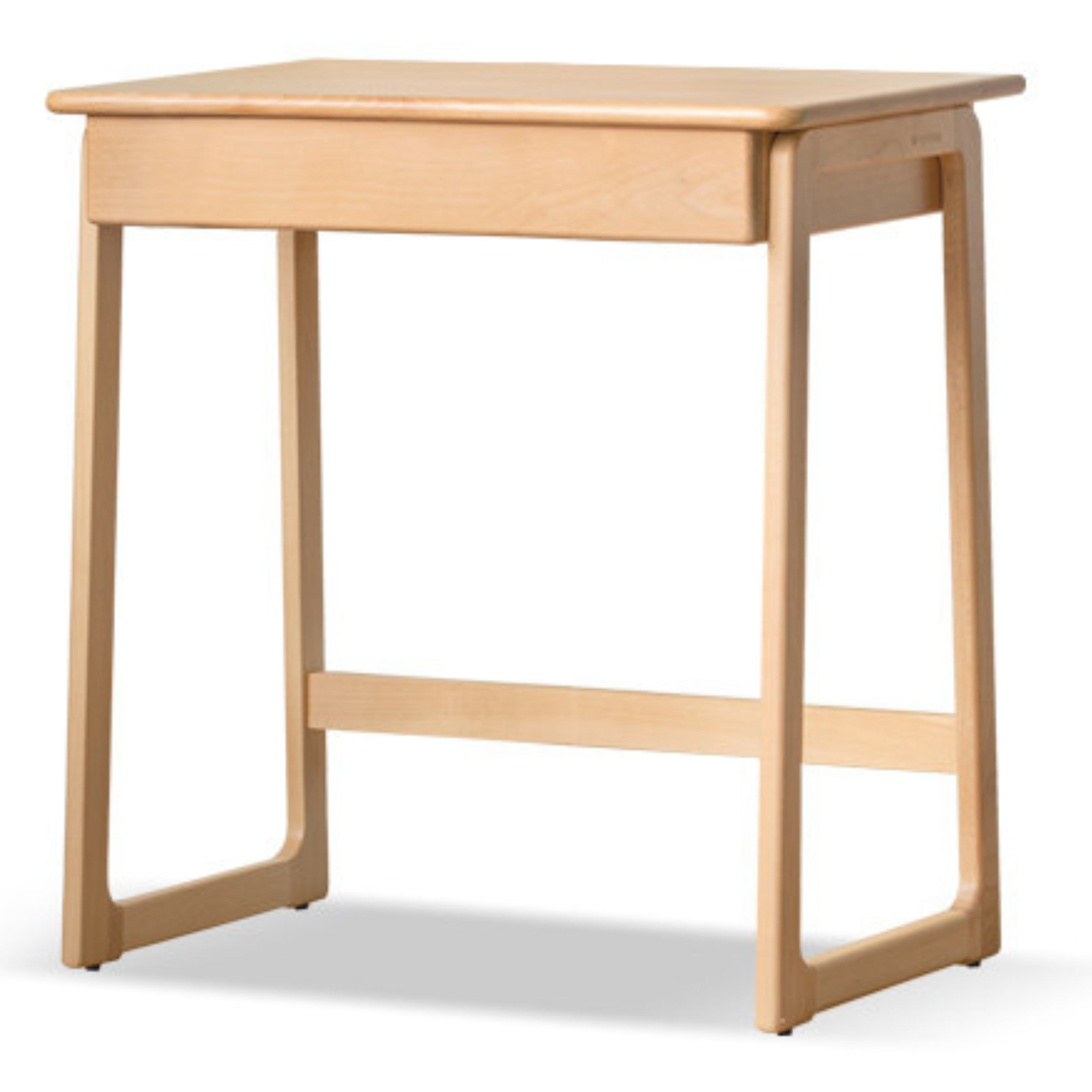 Beech solid wood small desk