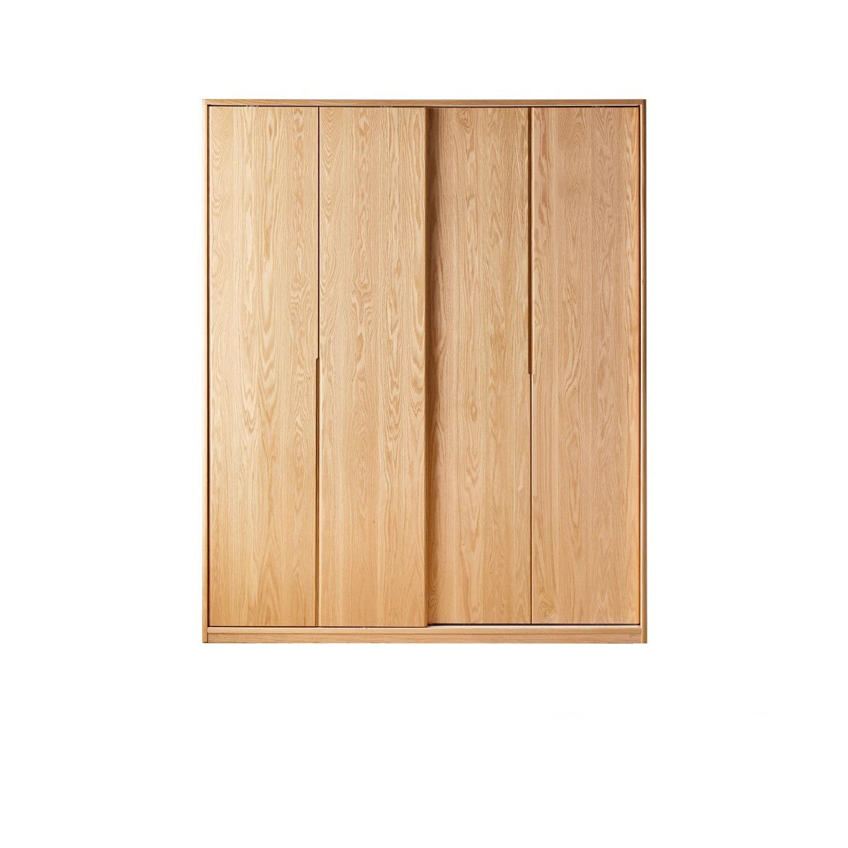 Oak solid wood Wardrobe sliding door