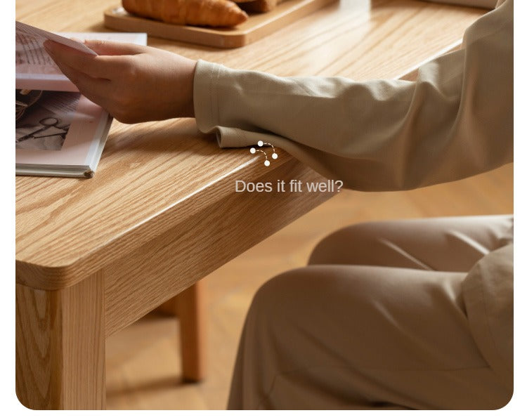 Oak solid wood Dining table
