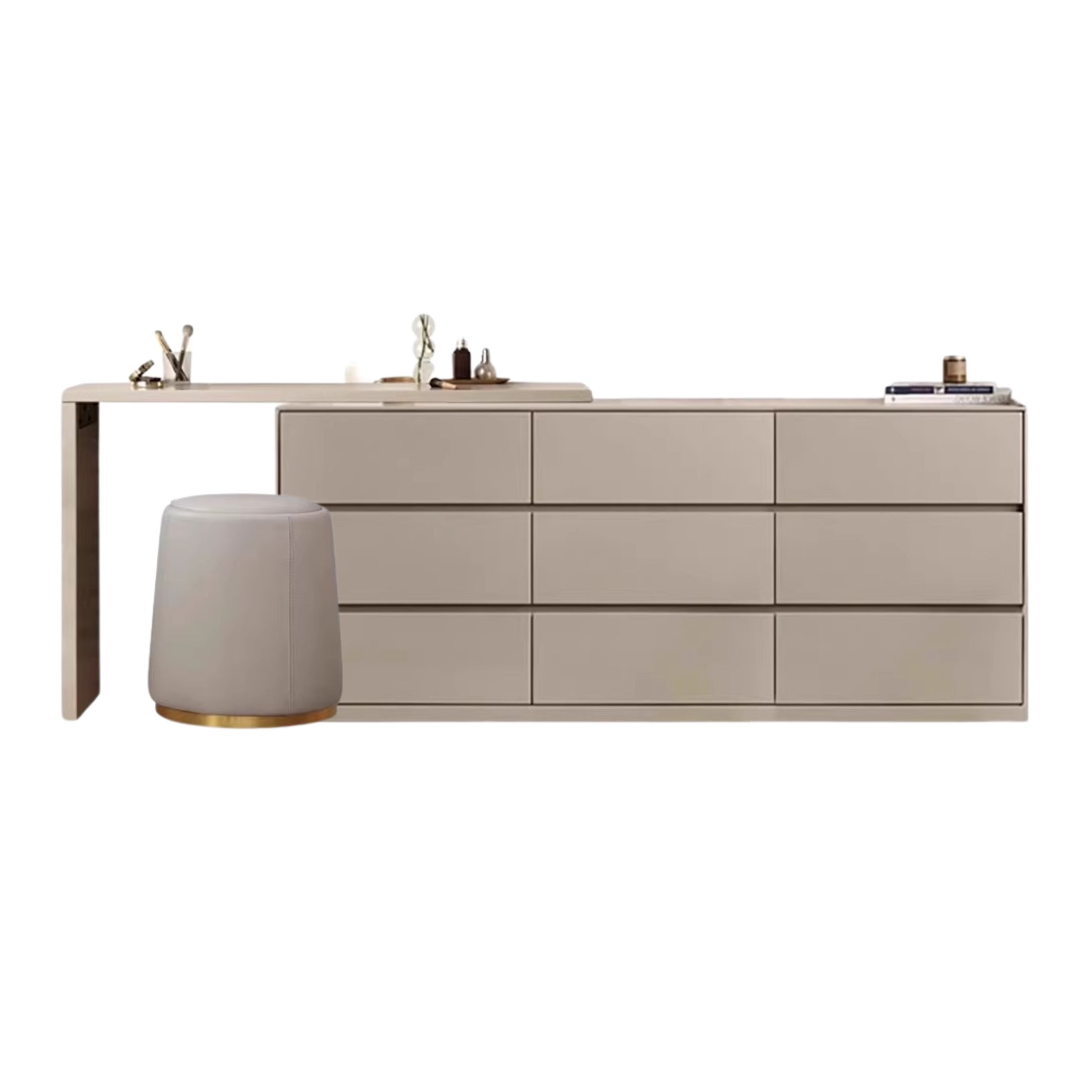 Poplar solid wood Dressing table: