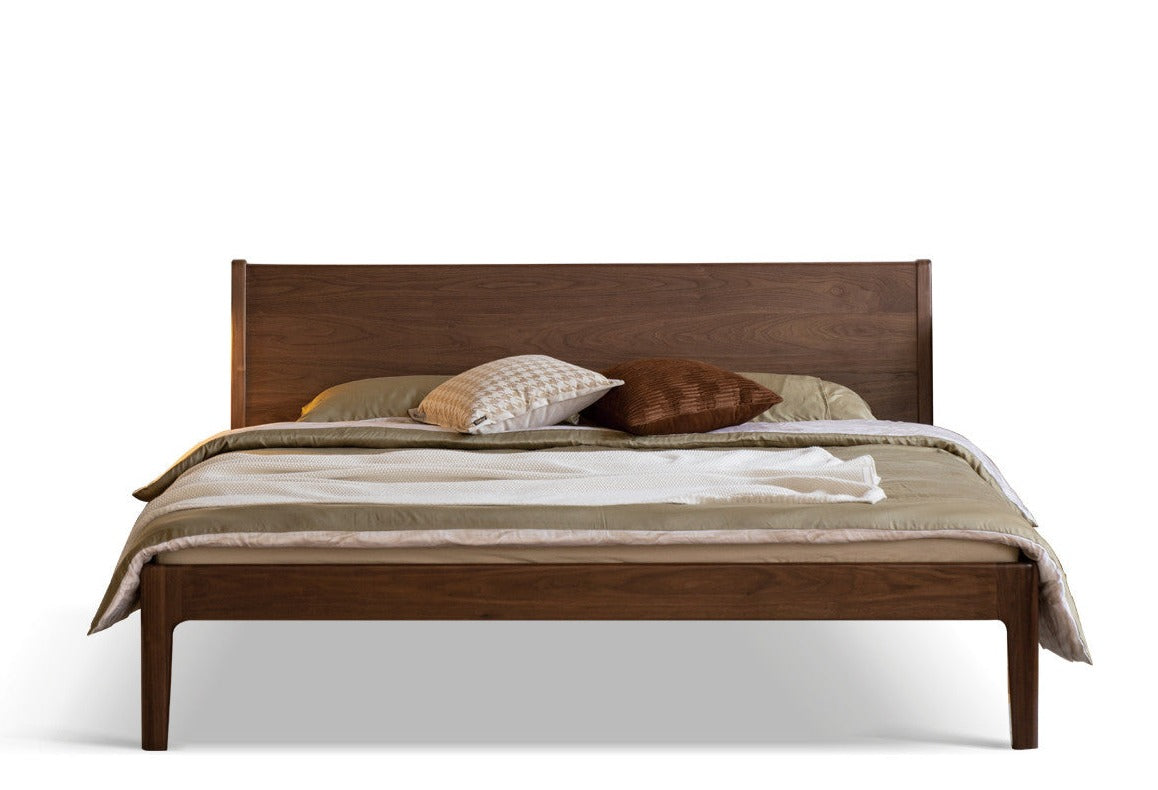 Black Walnut solid wood Bed.