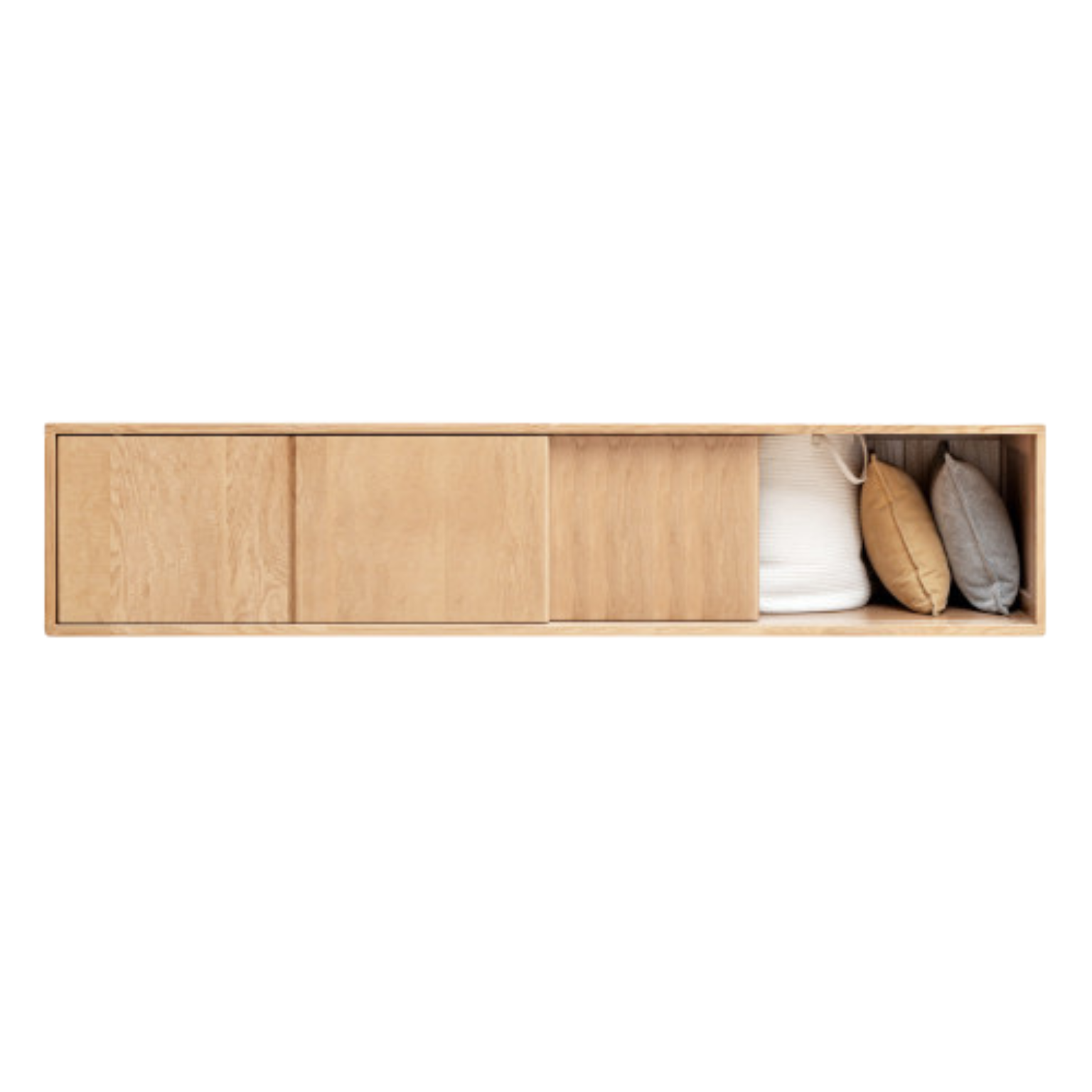 Oak solid wood Wardrobe sliding door
