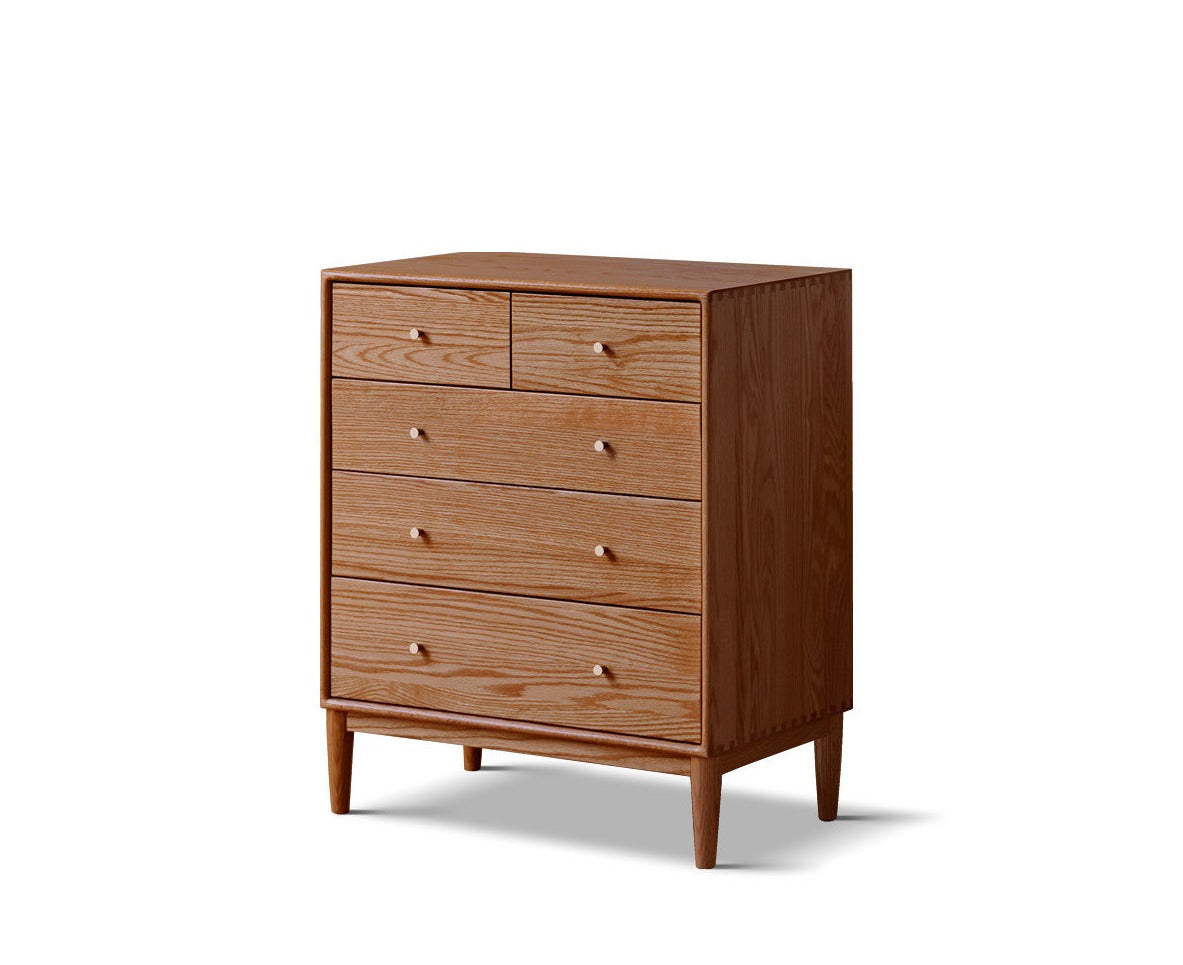 Oak solid wood Chest of drawers: