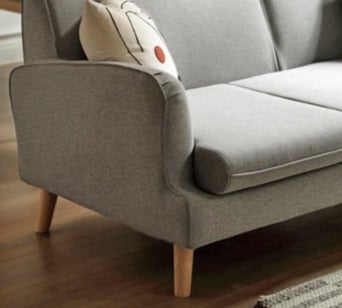 Simple modern fabric sofa)