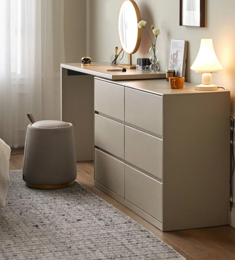 Poplar solid wood Dressing table: