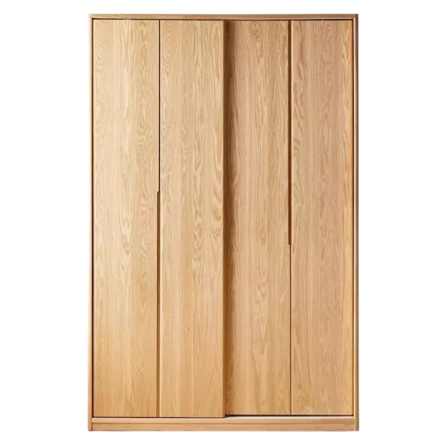 Oak solid wood Wardrobe sliding door