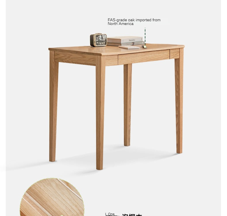 Oak Solid wood desk. simple table