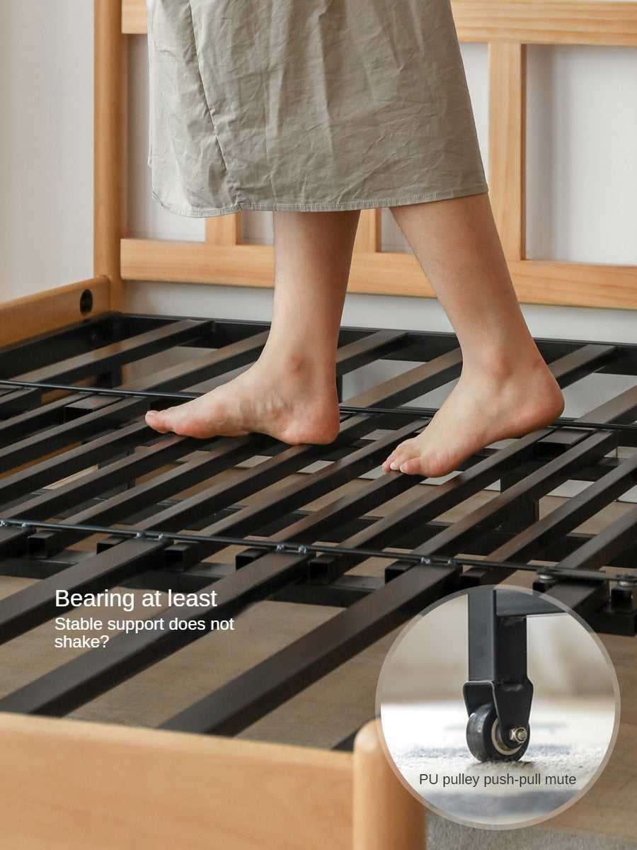 Beech, Birch solid wood sofa bed, Sleeper sofa