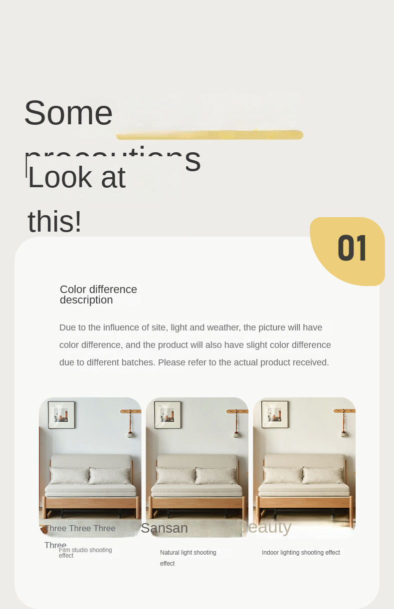 Beech, Birch solid wood sofa bed, Sleeper sofa