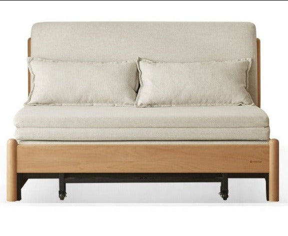 Beech, Birch solid wood sofa bed, Sleeper sofa