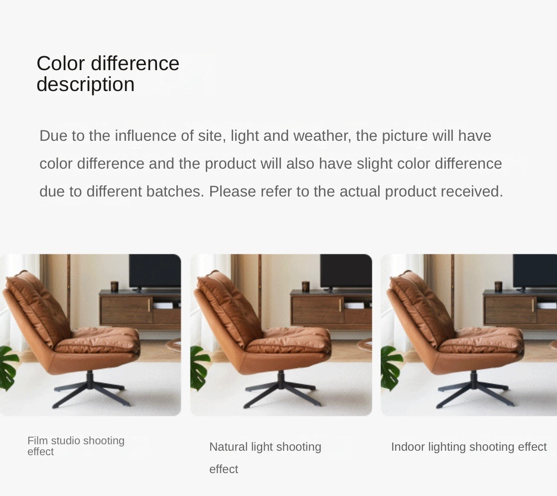 360° Organic Leather Recliner)