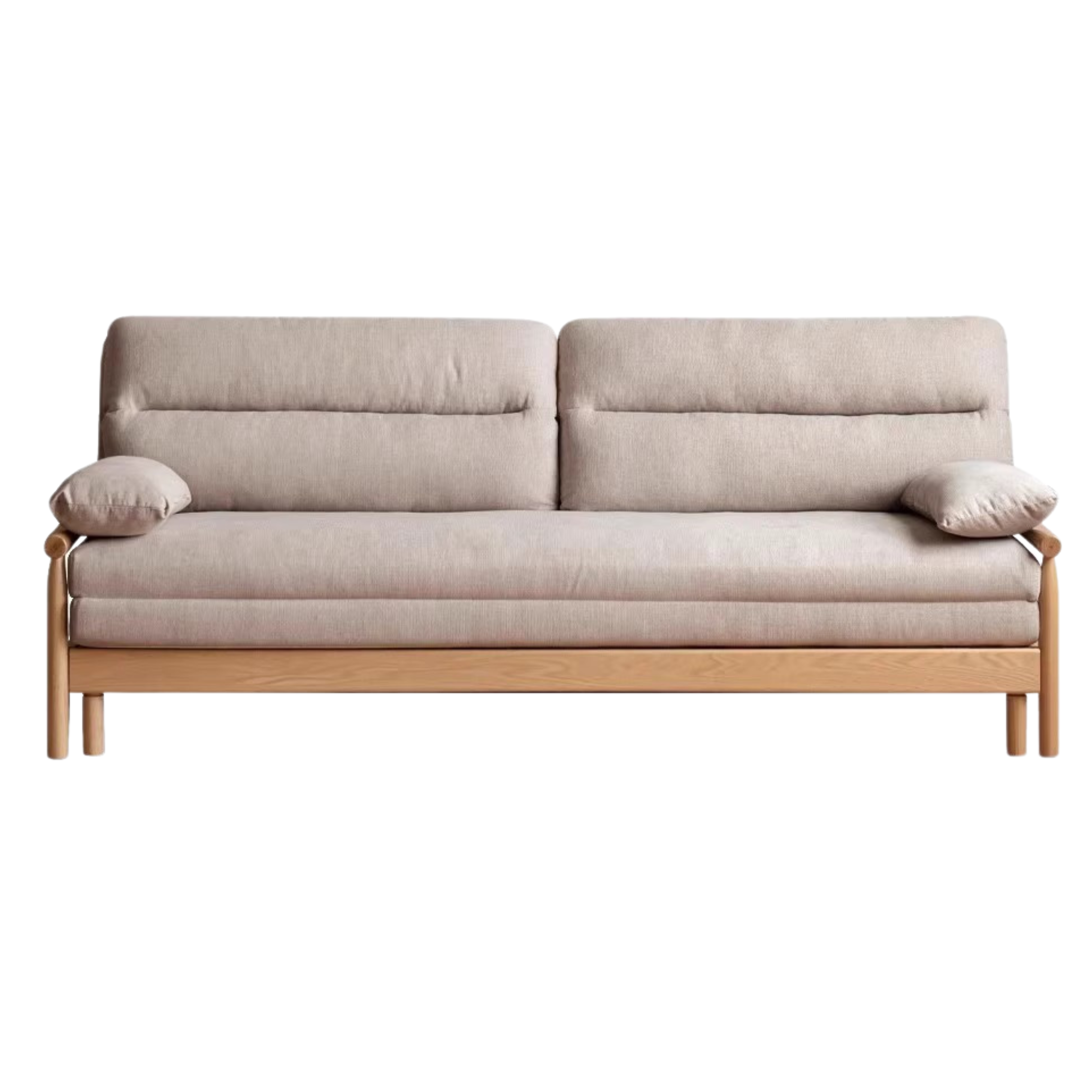 Oak solid wood sofa bed Sleepers sofa