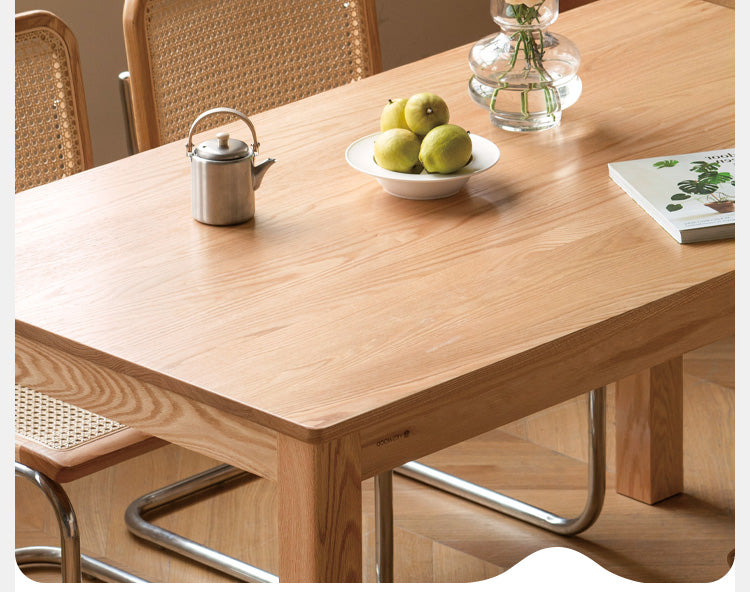 Oak solid wood Dining table