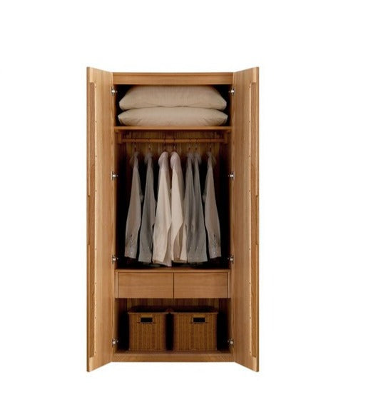 Oak solid wood Wardrobe