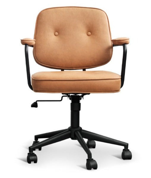 Genuine Leather, Technical fabric Office chair: