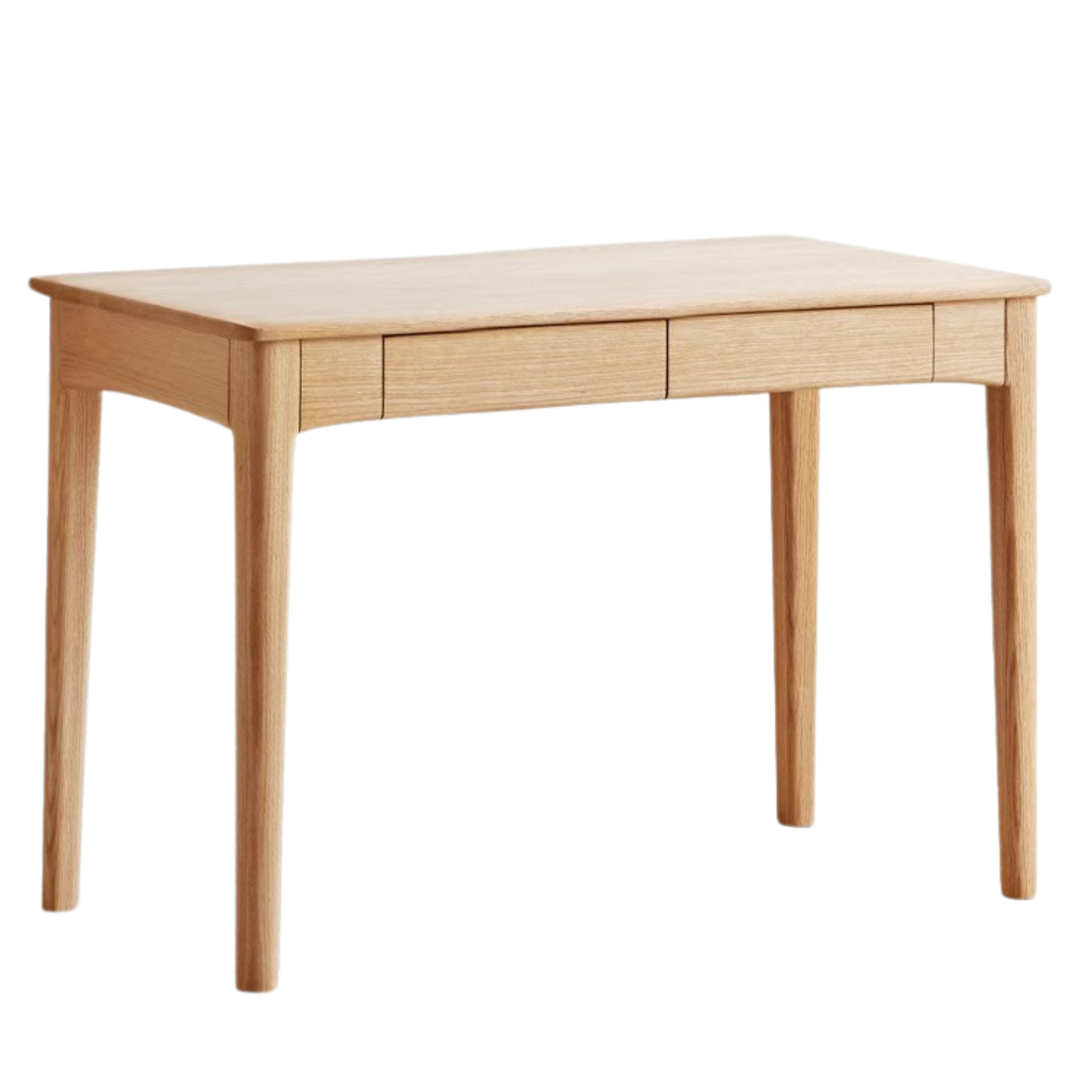 Oak solid wood desk with drawer