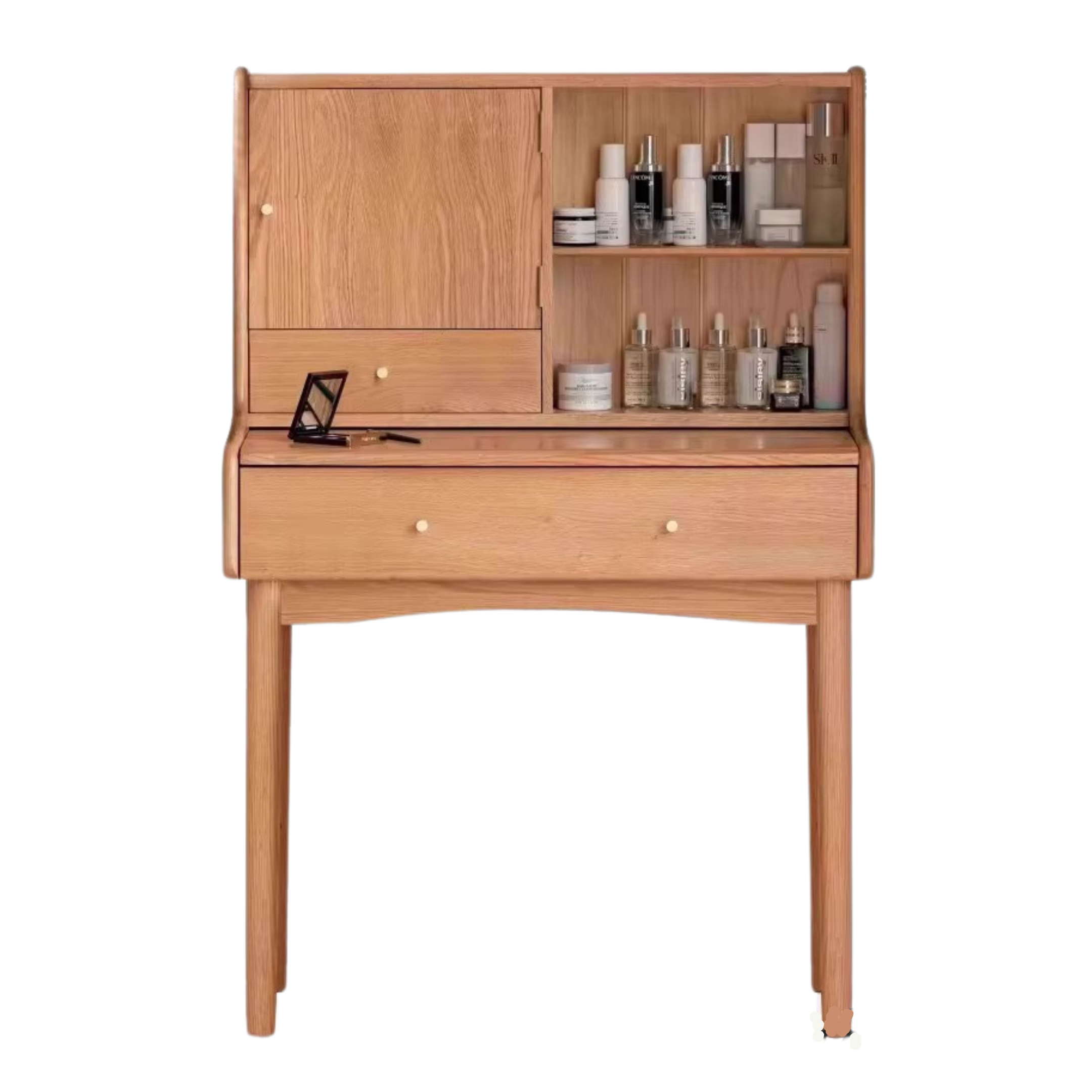 Oak solid wood Dressing table, makeup table:
