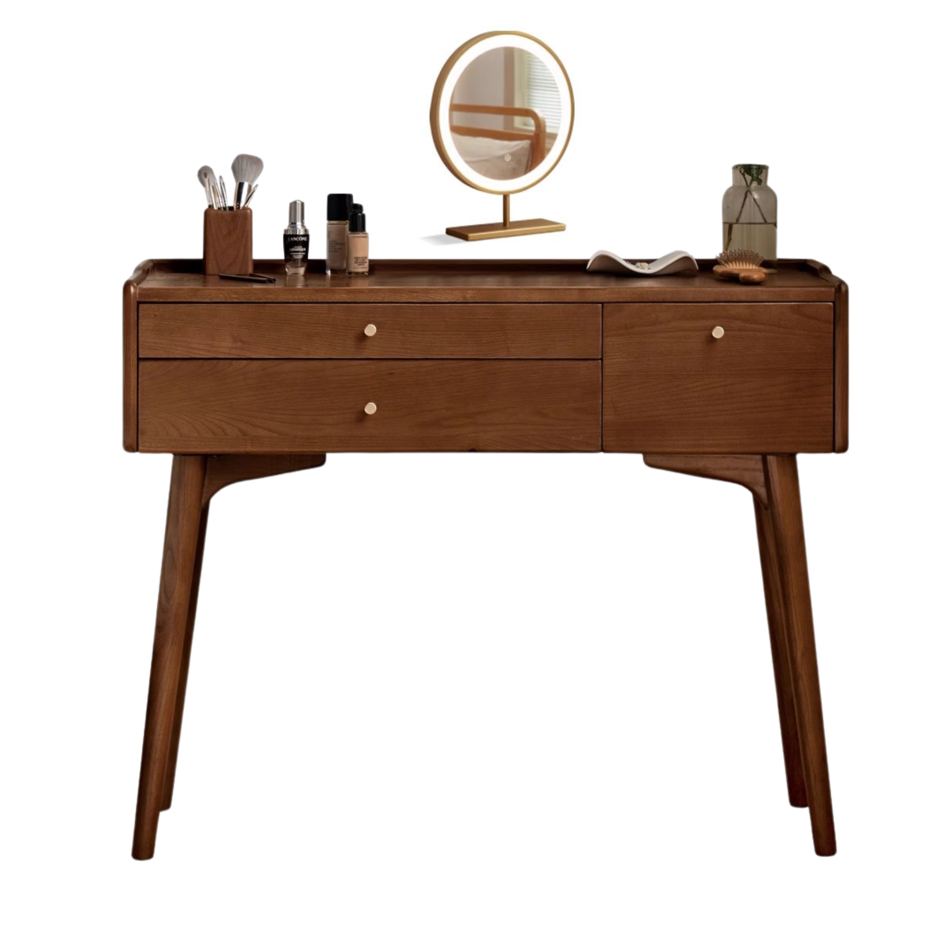 Black Walnut , Ash solid wood Dressing table: