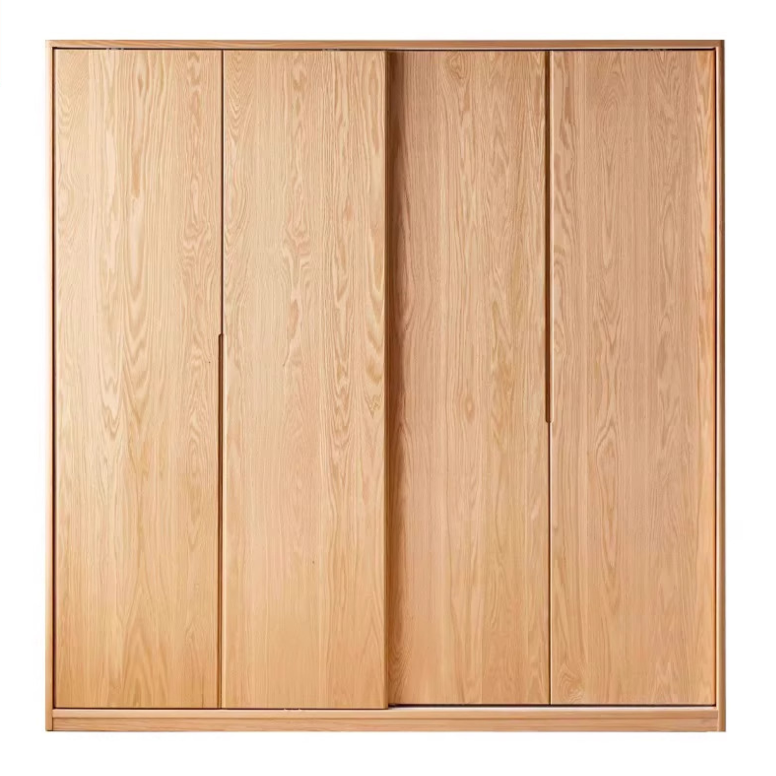Oak solid wood Wardrobe sliding door