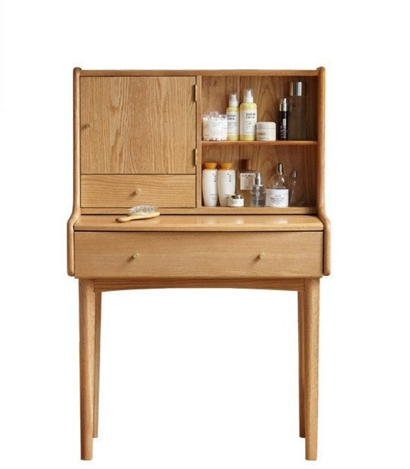 Oak solid wood Dressing table, makeup table: