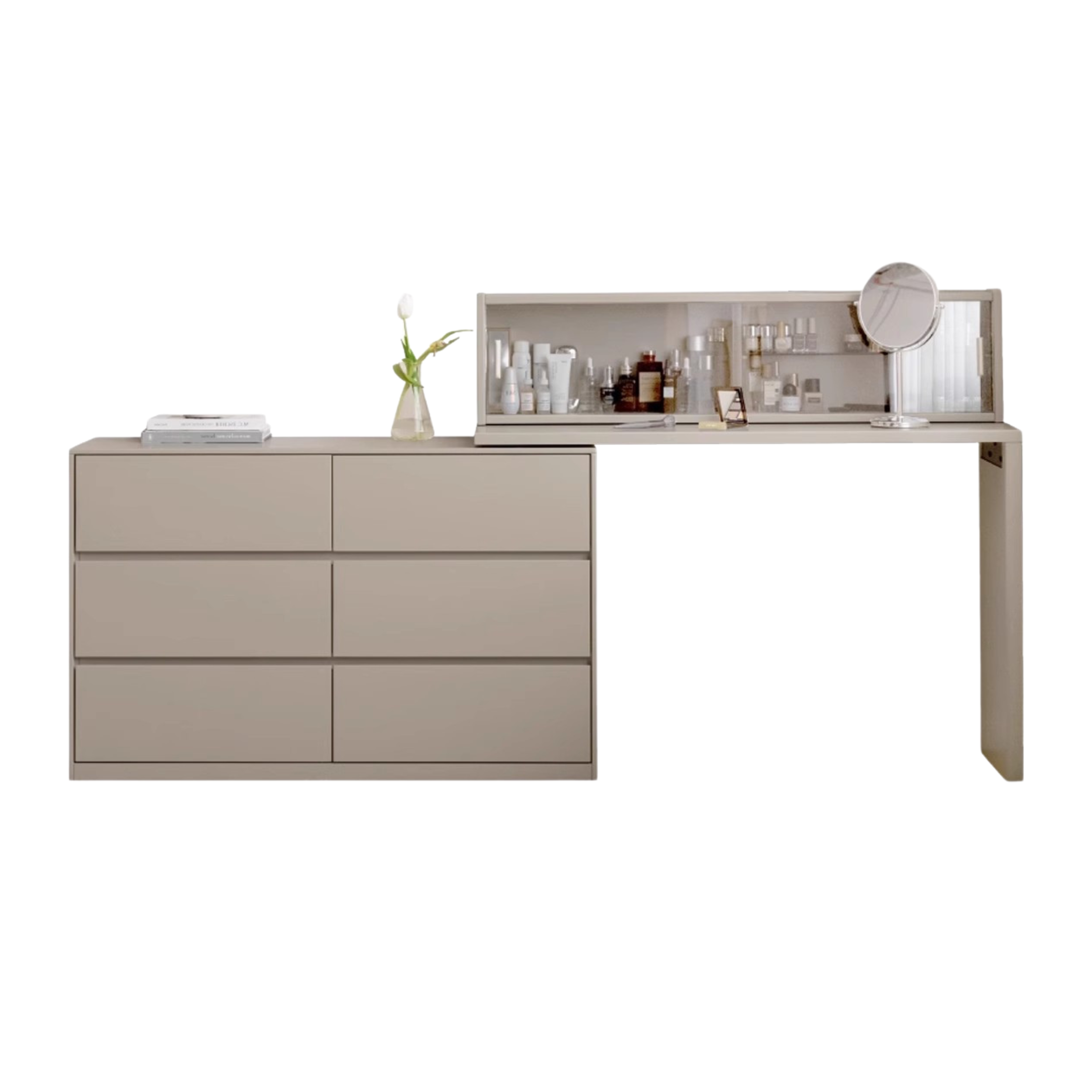 Poplar solid wood Dressing table: