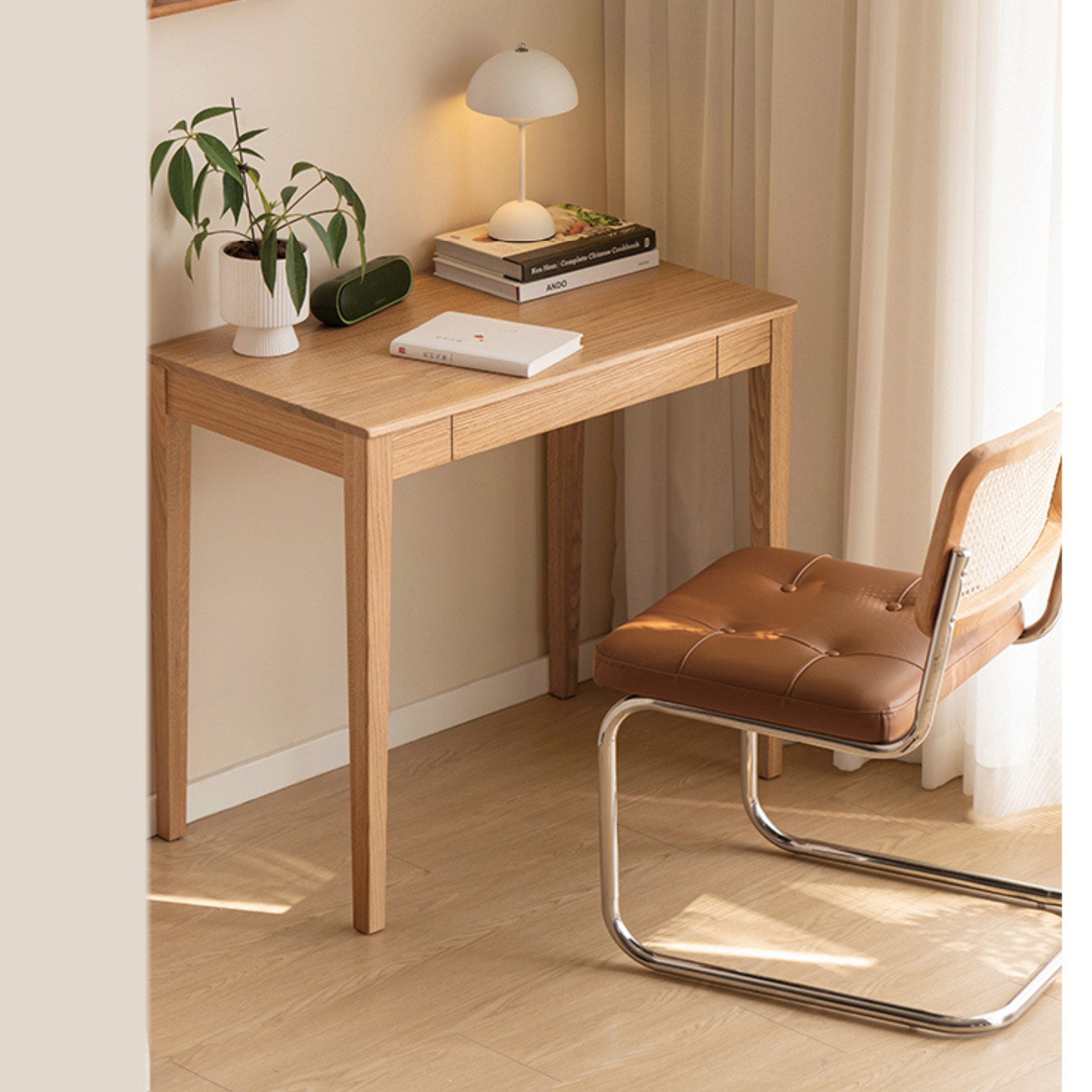 Oak Solid wood desk. simple table