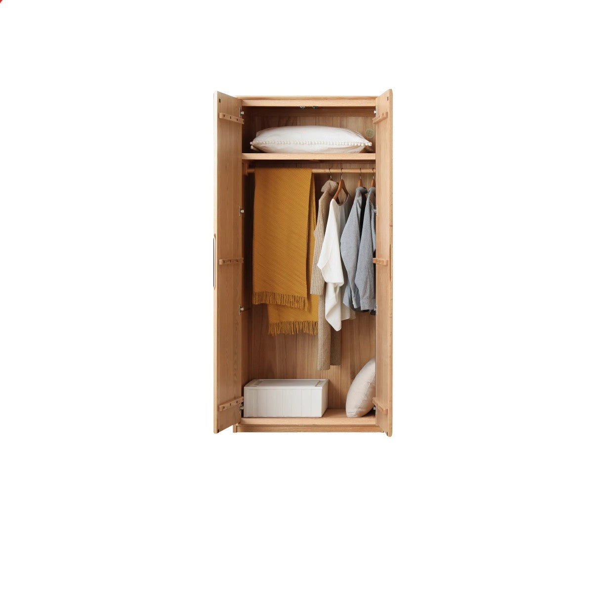 Oak solid wood Wardrobe