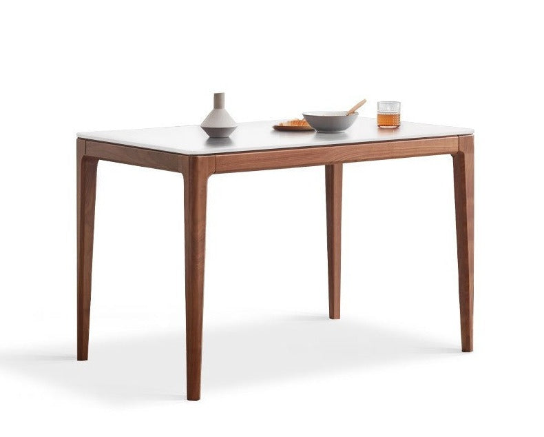 Black walnut Dining Tables with slate top-