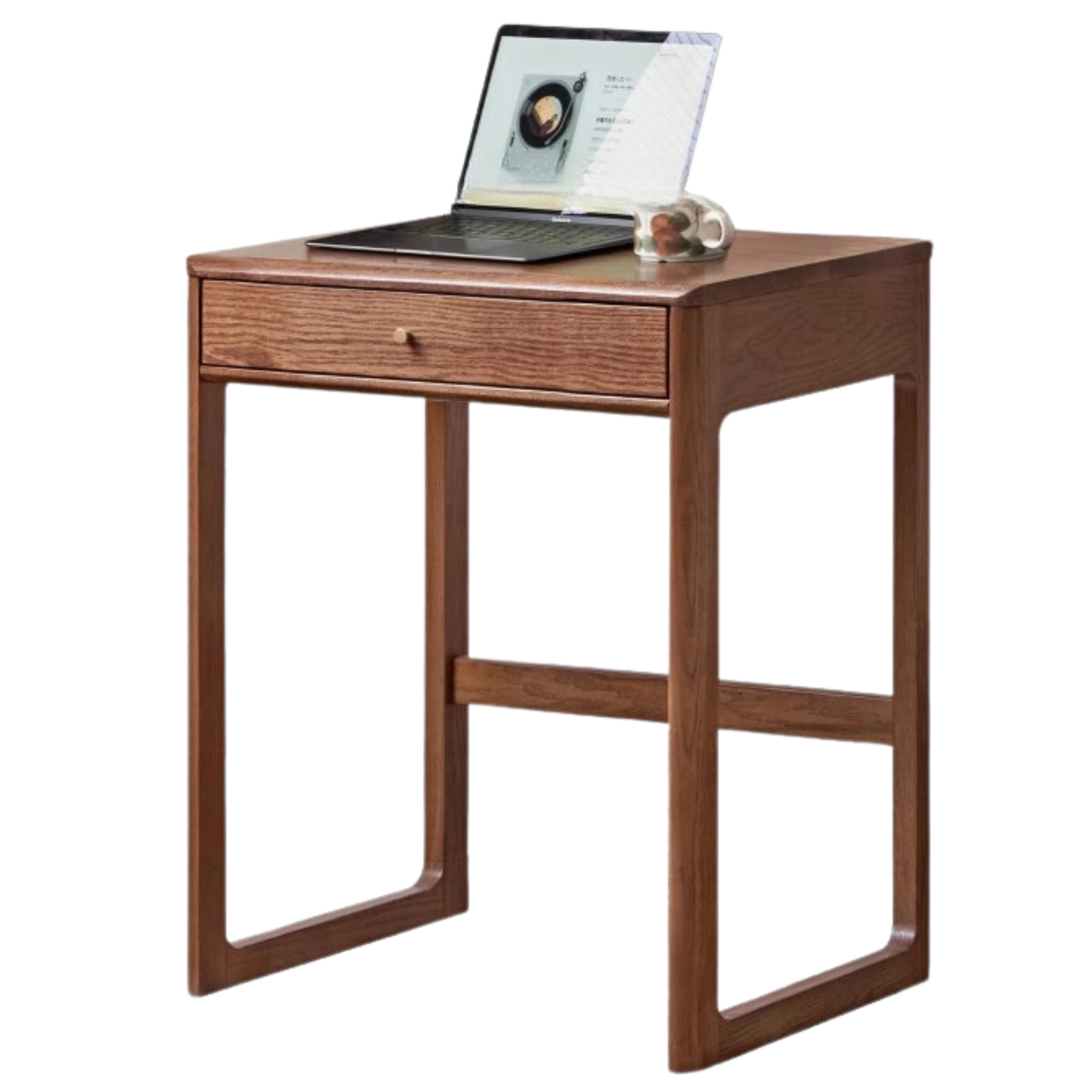 Oak solid wood Small office desk )