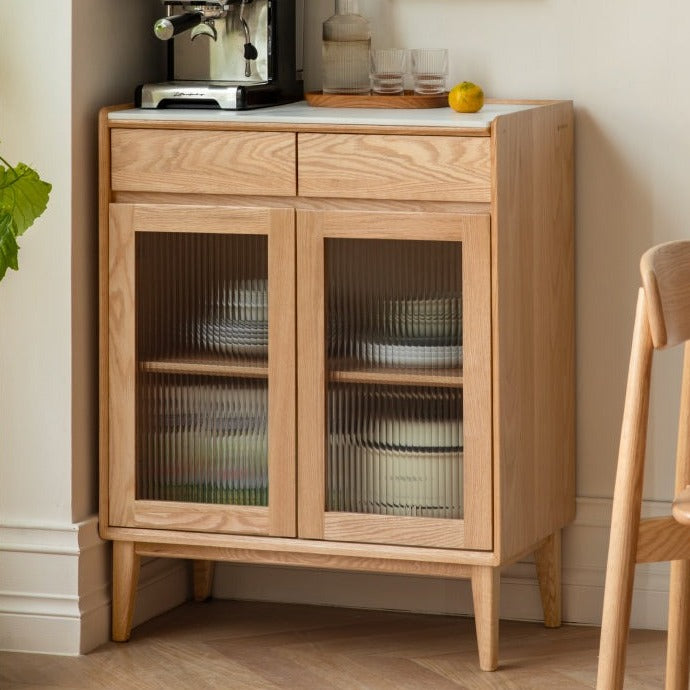 Oak solid wood Side Cabinets