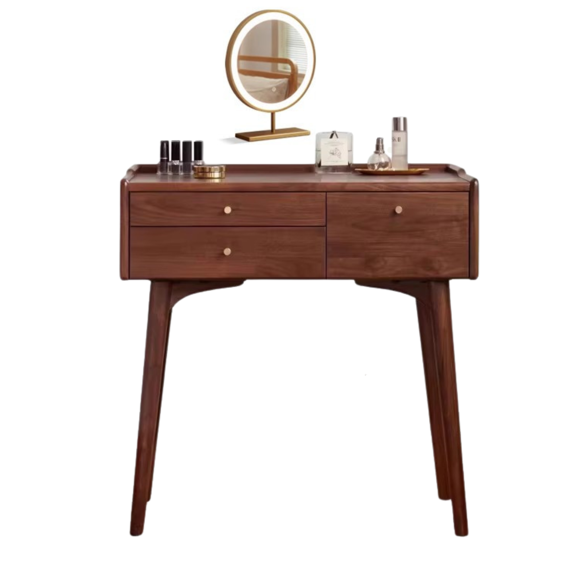 Black Walnut , Ash solid wood Dressing table: