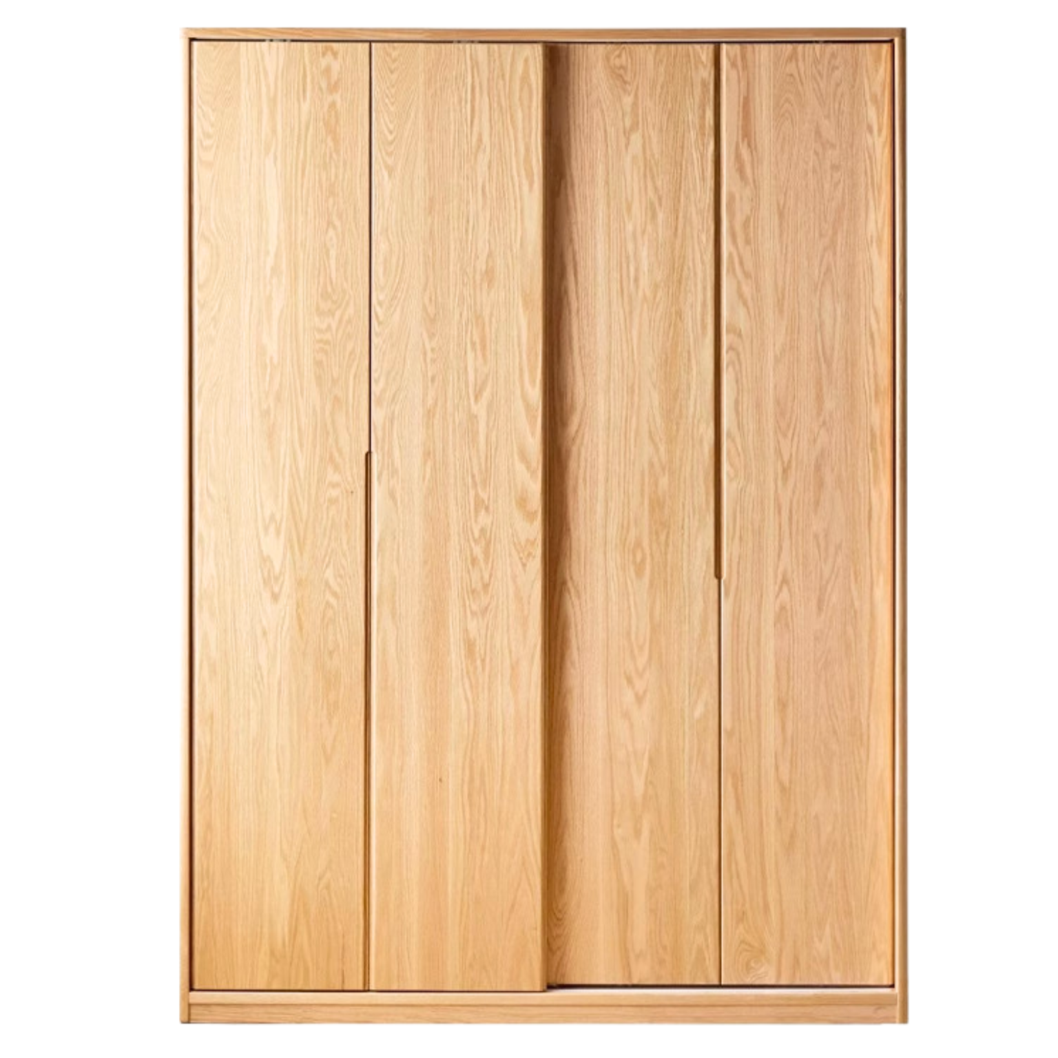 Oak solid wood Wardrobe sliding door